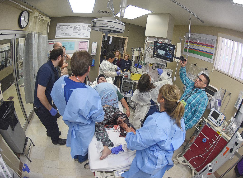 Life-like simulations prepare emergency department for real-life trauma ...